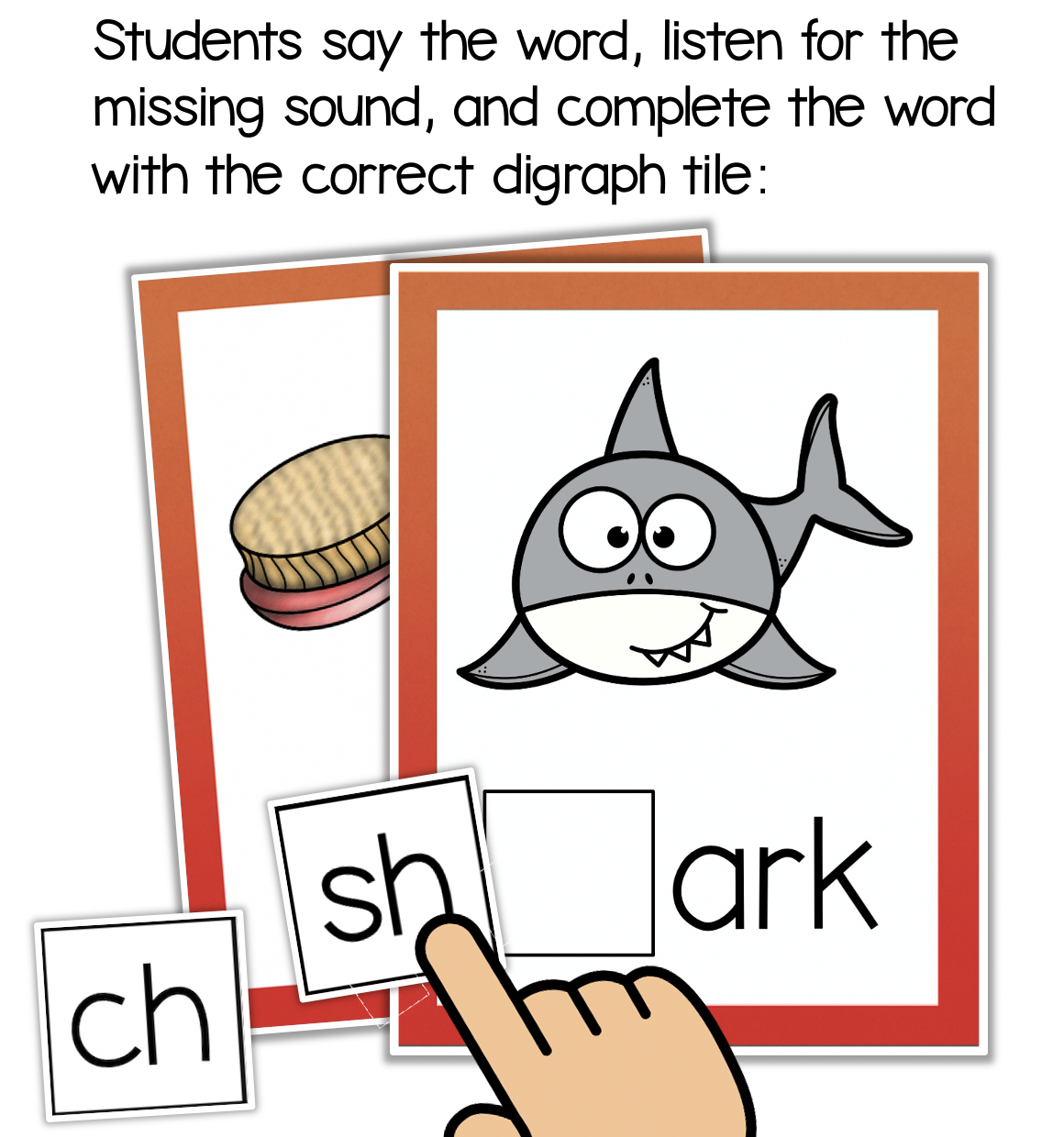 Consonant Digraphs SH CH Word Building Activity - Made By Teachers