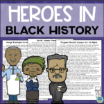 Heroes in History Reading Comprehension BUNDLE - Made By Teachers
