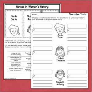 Heroes in History Reading Comprehension BUNDLE - Made By Teachers