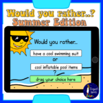 Would you rather..? Summer Edition BOOM Cards - Made By Teachers