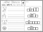 40 Printable Blends Color, Trace, and Box Write Wo - Made By Teachers