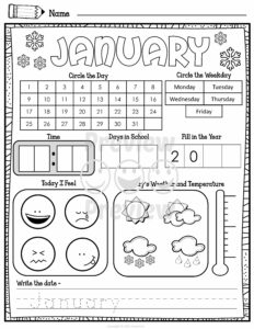Daily Calendar Journal | Made By Teachers