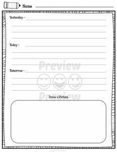 Daily Calendar Journal | Made By Teachers