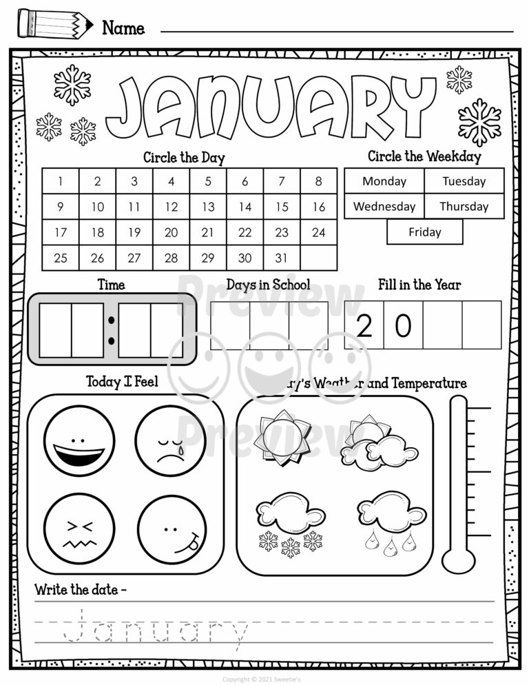 Daily Calendar Journal | Made By Teachers