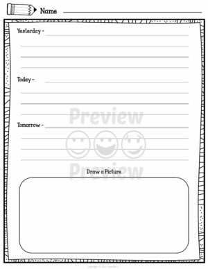 Daily Calendar Journal - Made By Teachers