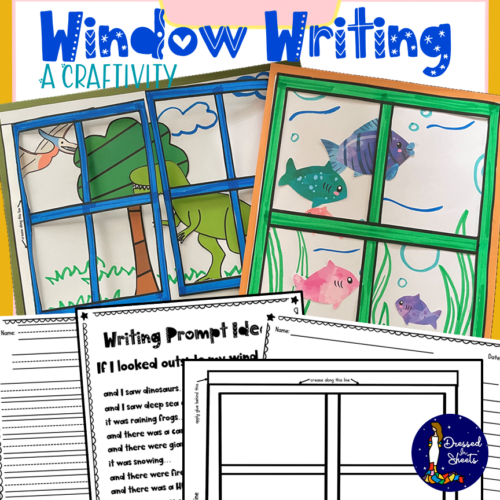 Window Writing Craftivity - Made By Teachers