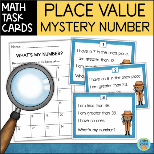 Mystery Number Riddles Guess My Number Task Cards | Made By Teachers