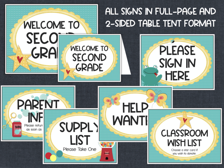 Meet The Teacher Open House Stations Activities - Made By Teachers