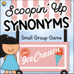 Synonyms Game Matching Activity Reading Center - Made By Teachers