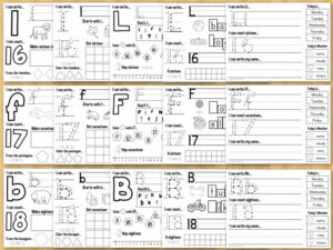 Kindergarten Morning Work Set 2 - Made By Teachers