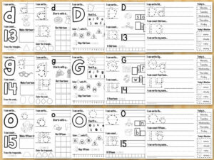Kindergarten Morning Work Set 2 - Made By Teachers