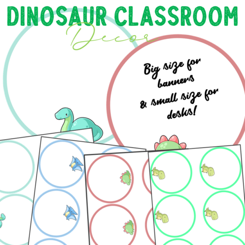 Dinosaur Classroom Decor EDITABLE | Made By Teachers