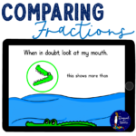 Comparing Fractions BOOM Cards | Made By Teachers