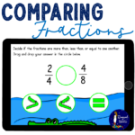 Comparing Fractions BOOM Cards | Made By Teachers