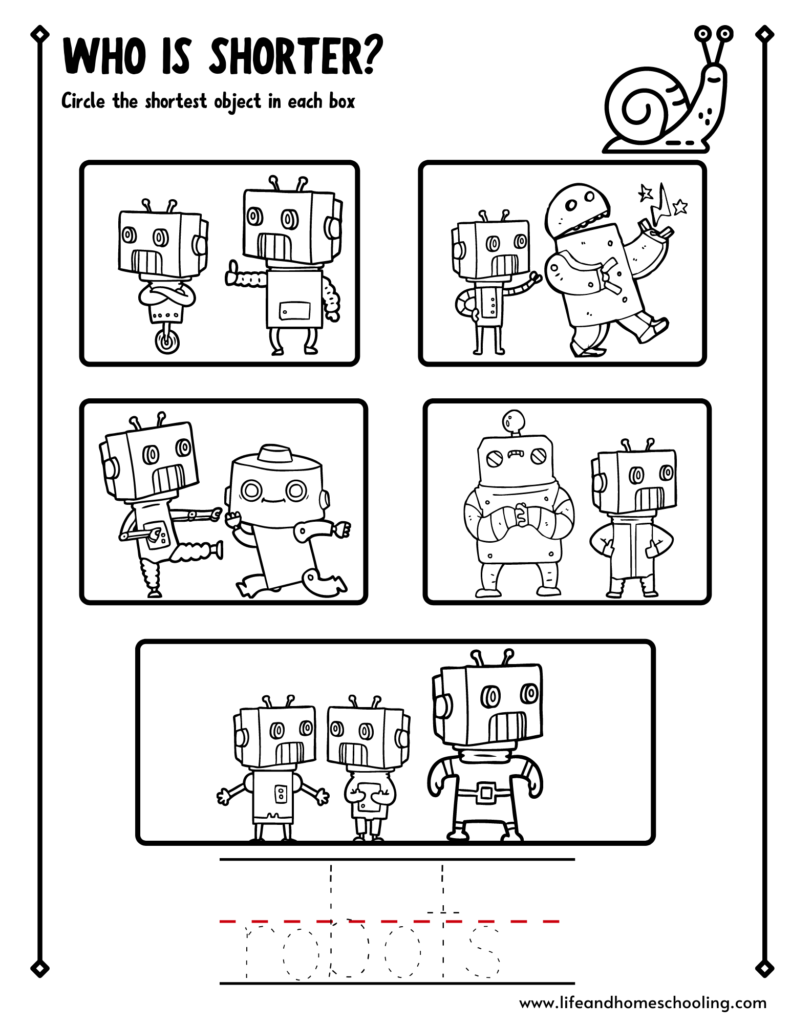 Preschool Math (Tall/Short) | Made By Teachers