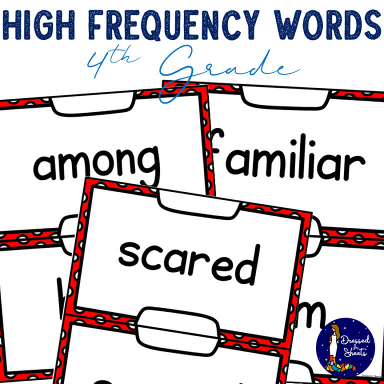 4th Grade High Frequency Words - Made By Teachers