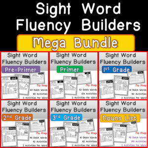 Sight Word Fluency Builders MEGA BUNDLE | Made By Teachers
