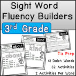 Sight Word Fluency Builders MEGA BUNDLE | Made By Teachers