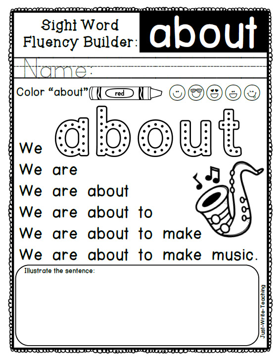 Sight Word Fluency Builders Dolch Third Grade | Made By Teachers