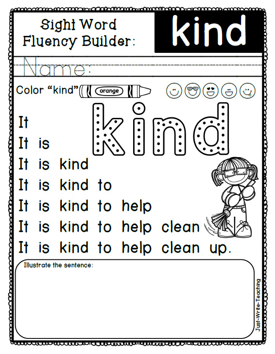 Sight Word Fluency Builders Dolch Third Grade | Made By Teachers