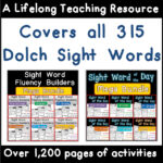 Sight Word Fluency Double Mega Bundle | Made By Teachers