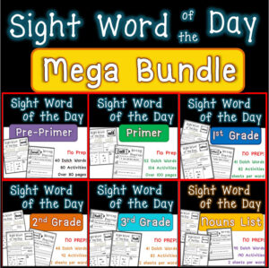 Sight Word Fluency Double Mega Bundle | Made By Teachers