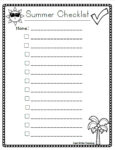 End of Year Summer Checklist Freebie | Made By Teachers