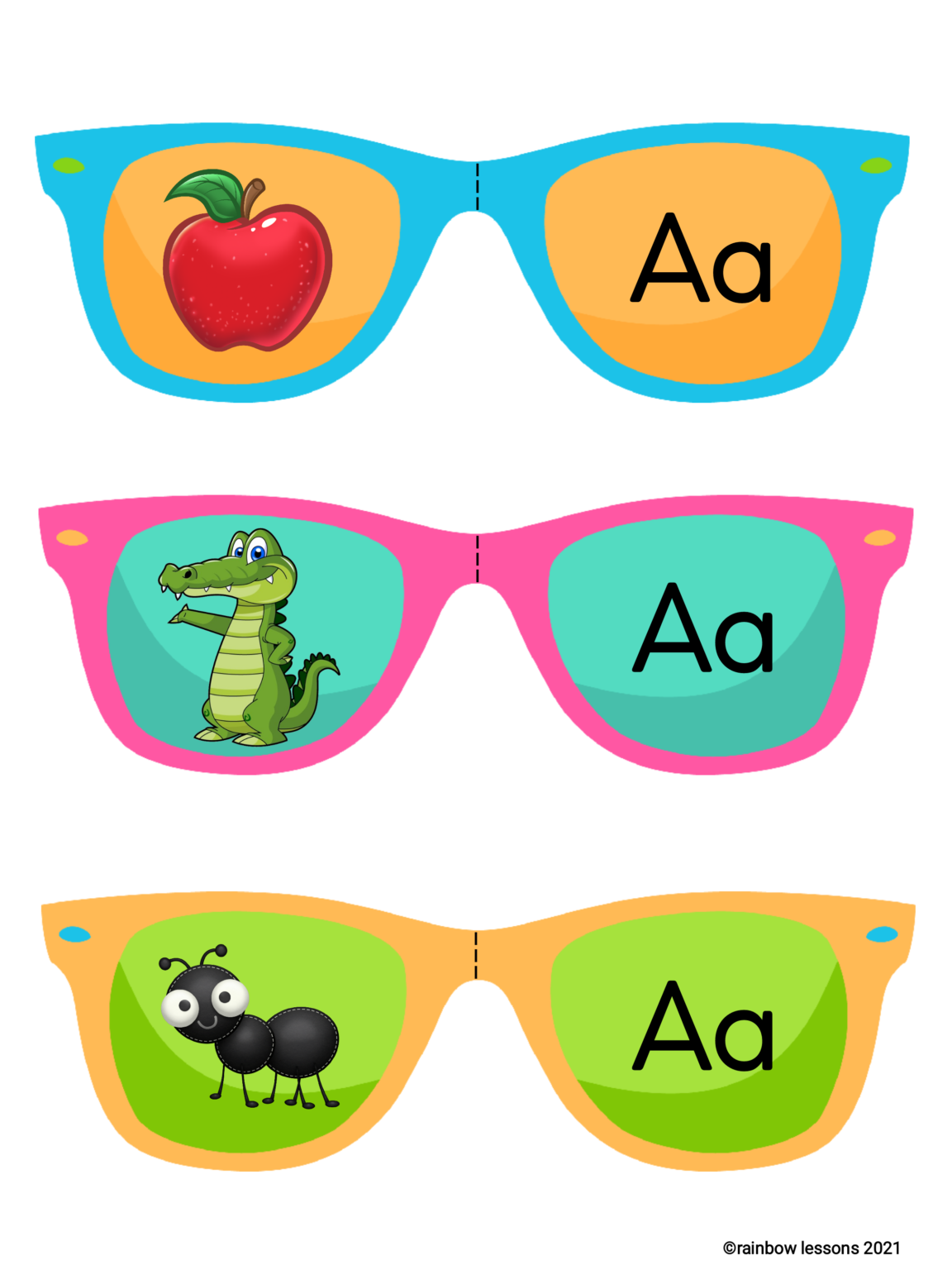 Alphabet Matching | Alphabet Picture Cards - Made By Teachers