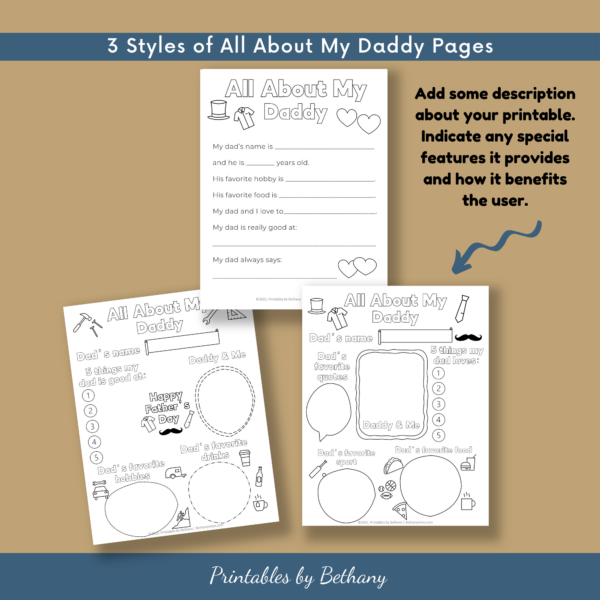 Father's Day Printable Bundle | Made By Teachers