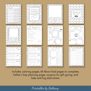 Father's Day Printable Bundle | Made By Teachers