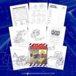 62-Page Printable Big Construction Activity Book! - Made By Teachers