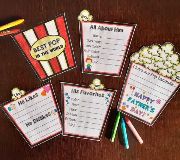 Fathers Day Craft | Fathers Day Flip Book - Made By Teachers