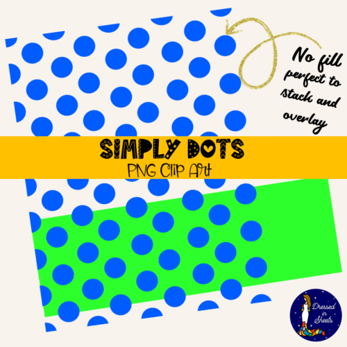 Simply Dots Digital Paper - Made By Teachers