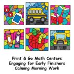 Spanish Back to School Color by Number Addition to 10 | Made By Teachers