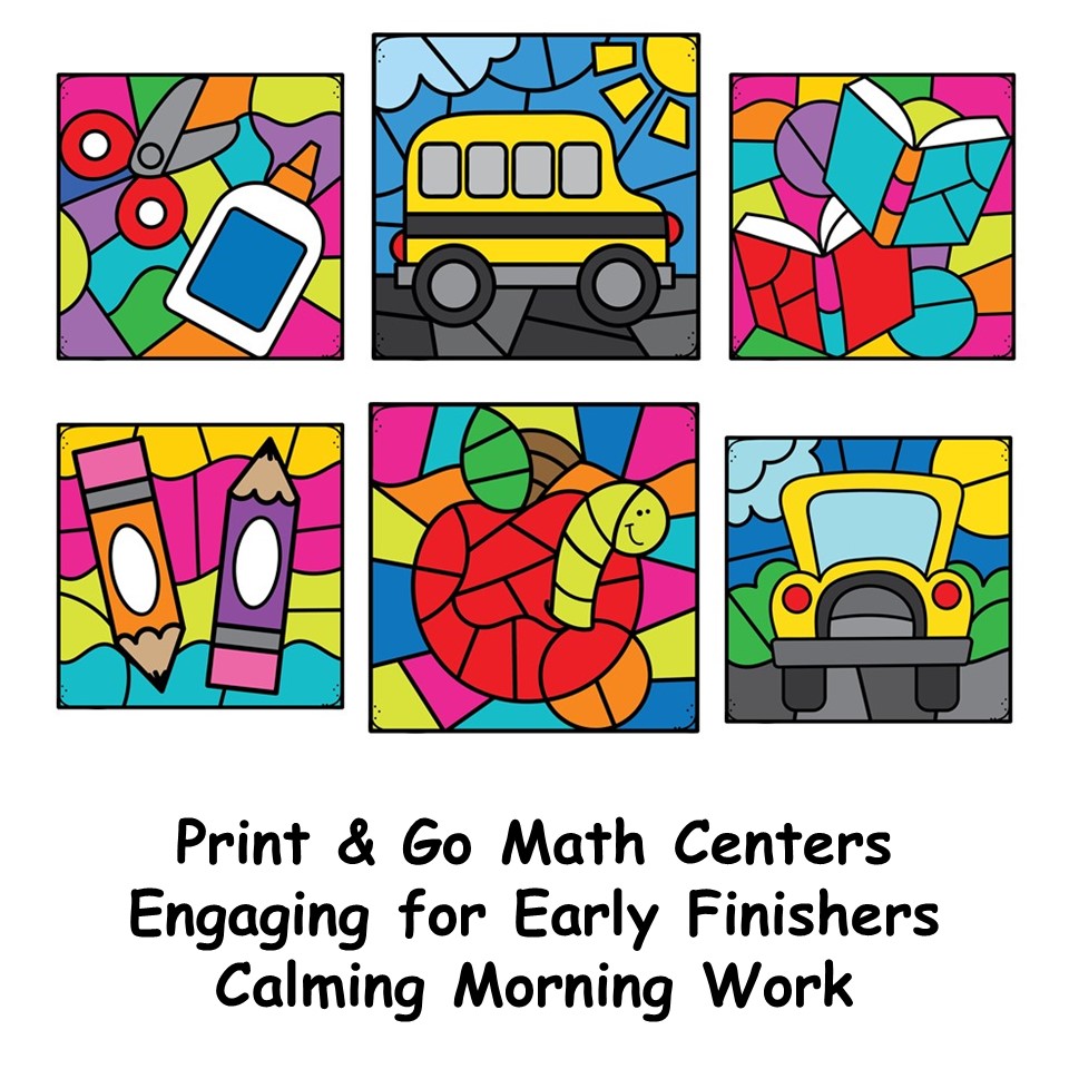 Spanish Back to School Color by Number Addition to 10 | Made By Teachers