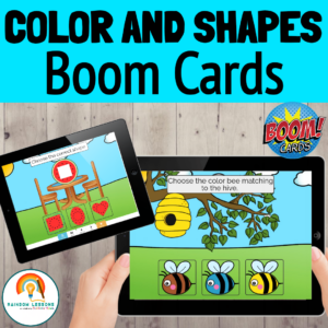 Shapes and Colors Boom Cards - Made By Teachers