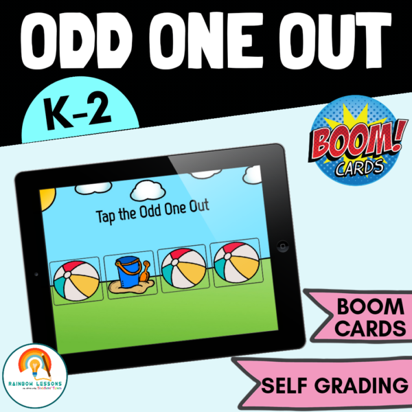 Summer Odd One Out Boom Cards | Made By Teachers
