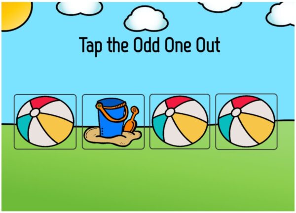Summer Odd One Out Boom Cards | Made By Teachers