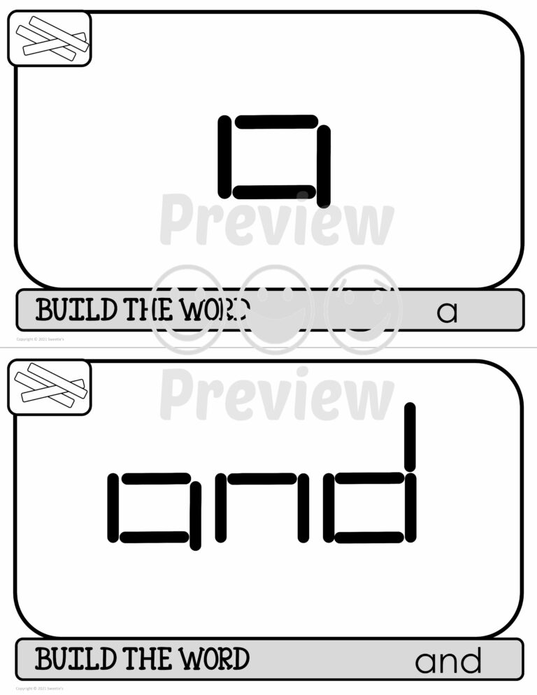 Prekindergarten Sight Word Activities | Fine Motor - Made By Teachers