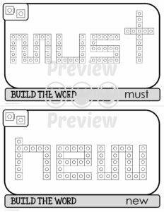 Kindergarten Sight Word Activities | Fine Motor Skills - Made By Teachers