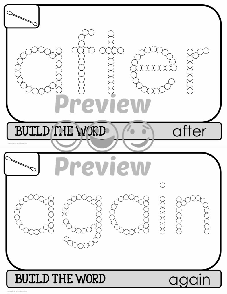 First Grade Sight Word Activities | Fine Motor Skills | Made By Teachers