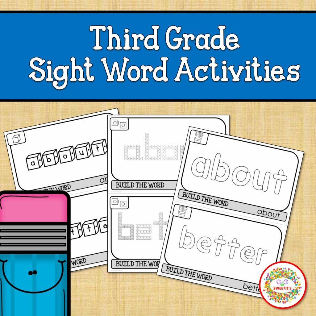 Third Grade Sight Word Activities | Fine Motor - Made By Teachers