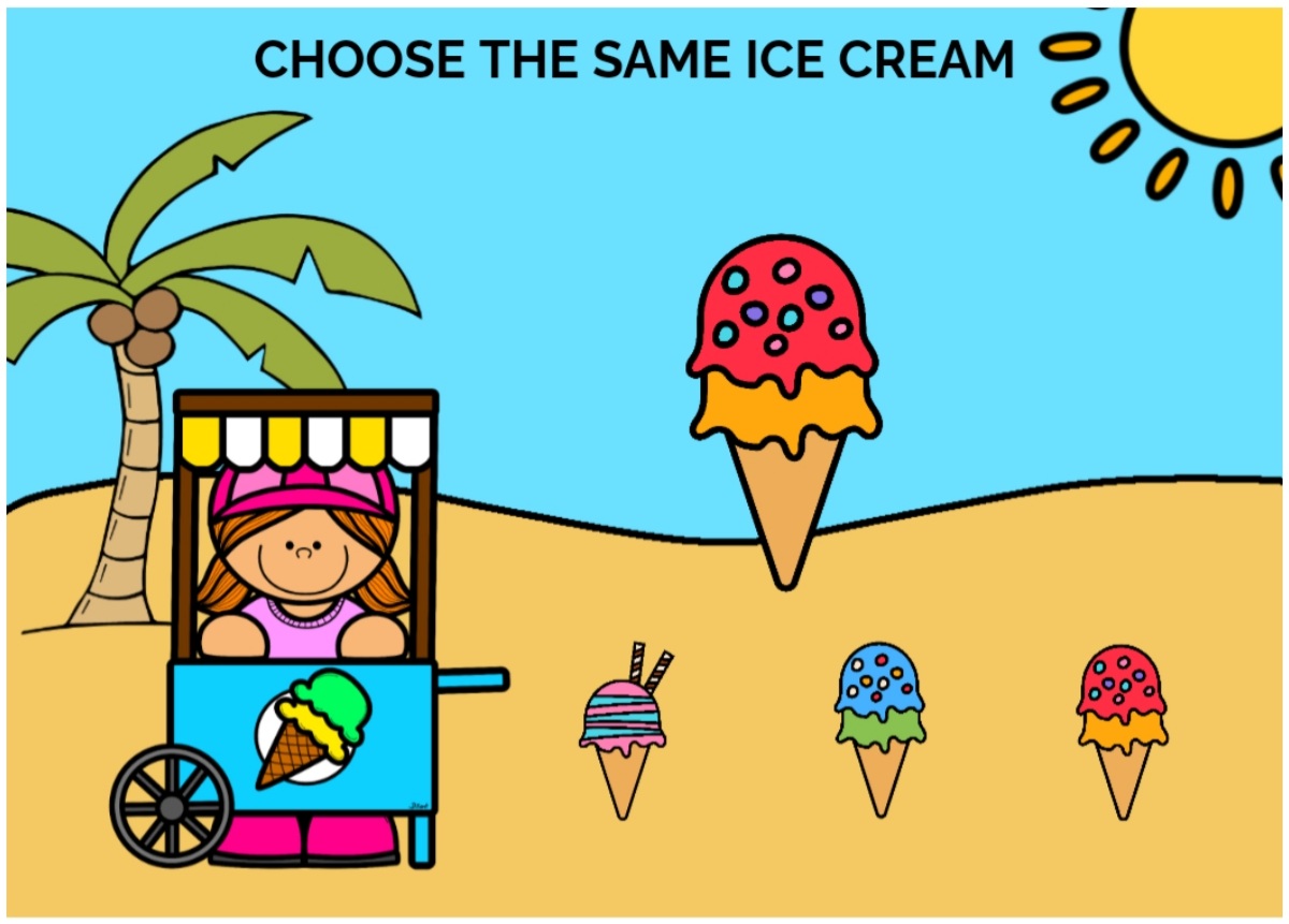 Matching Pictures Digital Game | Picture Matching | Made By Teachers