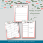 Mermaid Student Planner | Undated, Printable | Made By Teachers