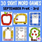 Back to School Sight Words Games September - Made By Teachers