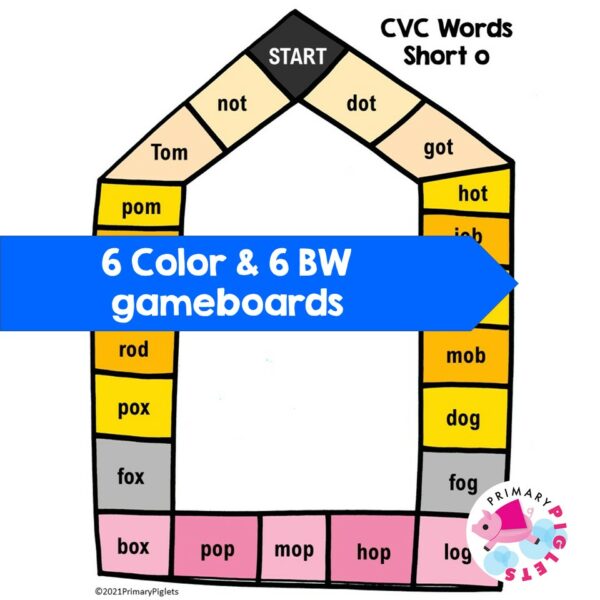 Back to School CVC Phonics Games September - Made By Teachers