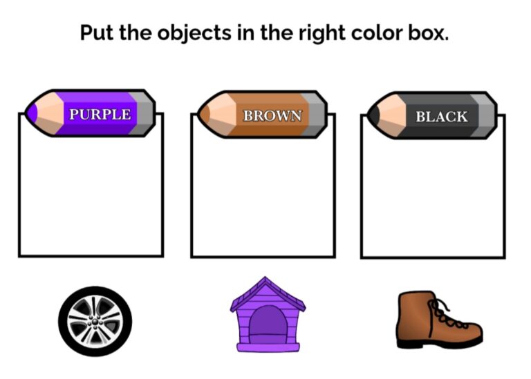 Color Sorting Boom Cards for Distance Learning | Made By Teachers