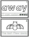 Sight Word Flip Book (Flipbook) - AWAY - Made By Teachers