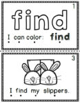 Sight Word Flip Book (Flipbook) - FIND - Made By Teachers