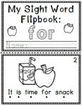 Sight Word Flip Book (Flipbook) - FOR - Made By Teachers